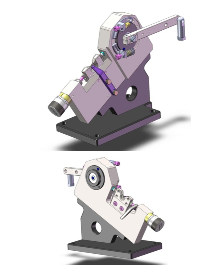 Manual drilled end needle attaching machine - PharmSouth